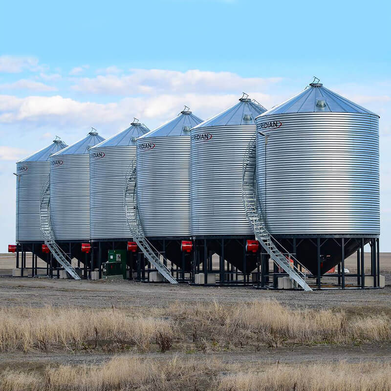 Corrugated Hopper Bottom Bins | MERIDIAN® Manufacturing